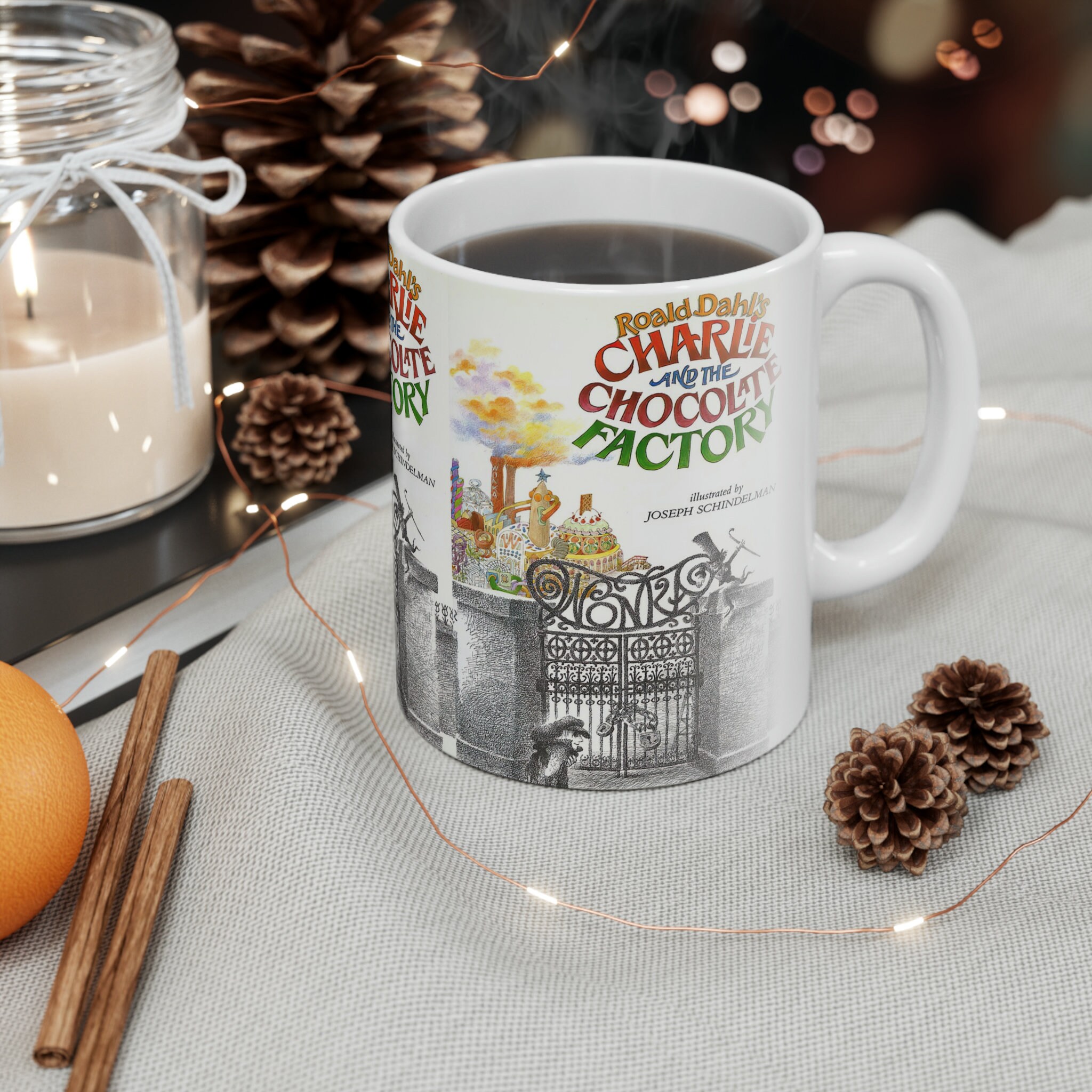 Roald Dahl's Charlie and the Chocolate Factory Coffee Mug, Book Mugs ...