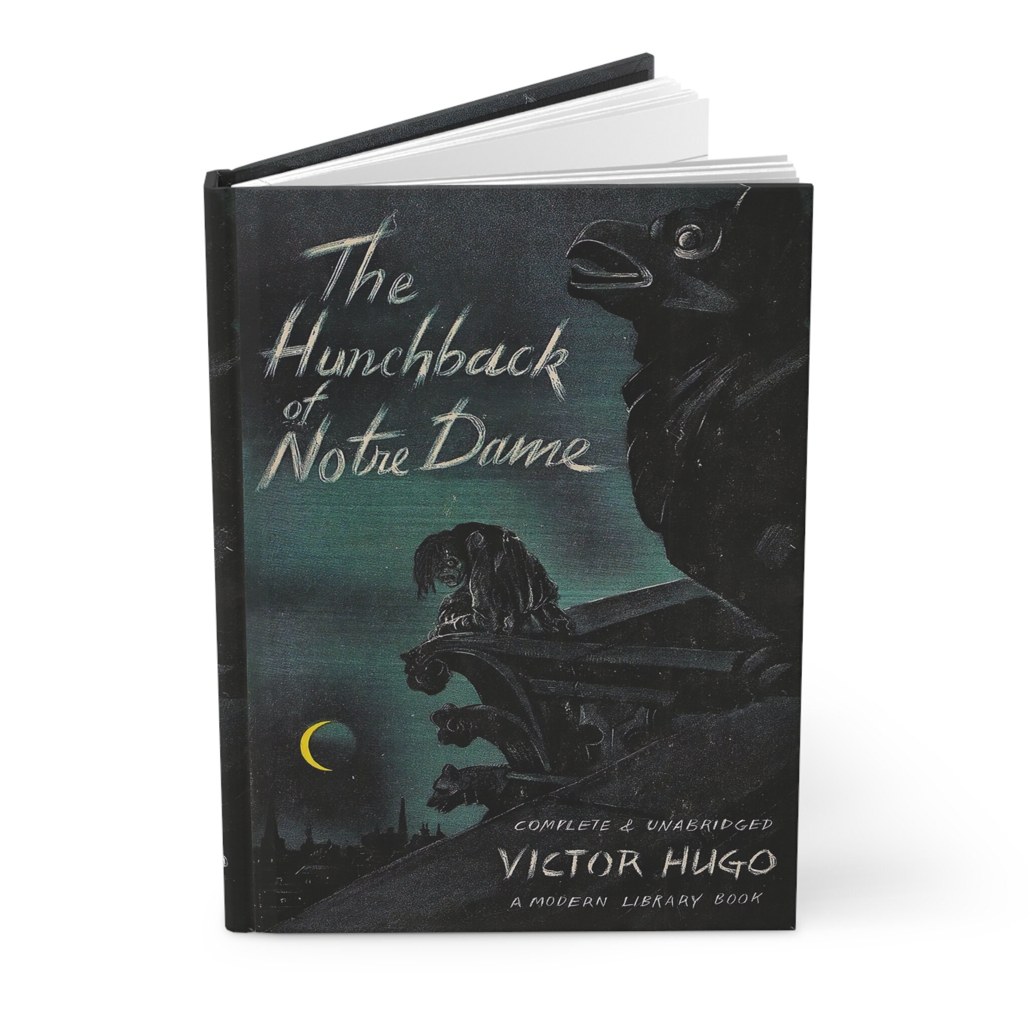 Victor Hugo's the Hunchback of Notre-dame Notebook, Book Journal ...