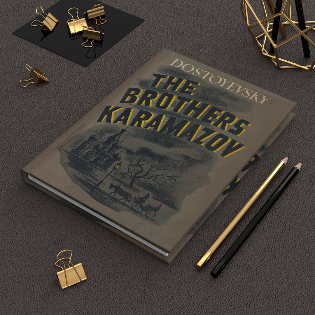 Fyodor Dostoevsky's the Brothers Karamazov Journal Notebook, Book ...