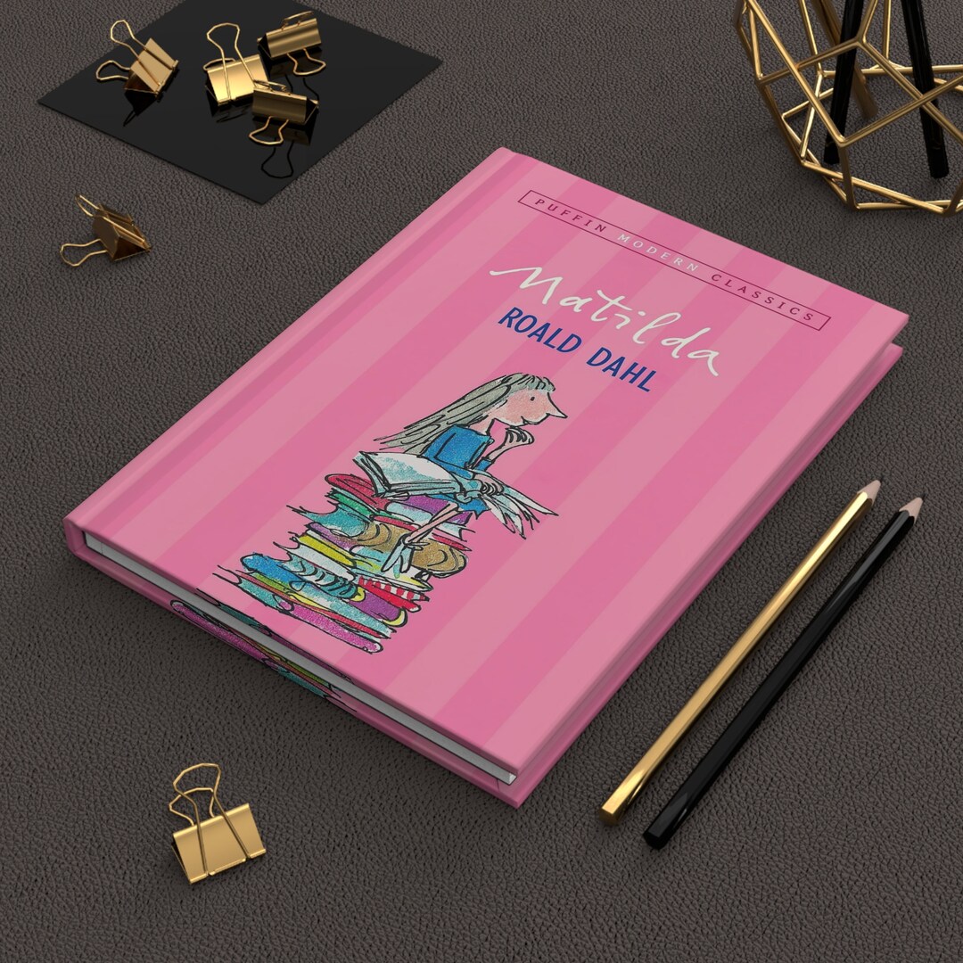 Roald Dahl's Matilda Journal Notebook, Book Journal, Hardcover Notebook ...