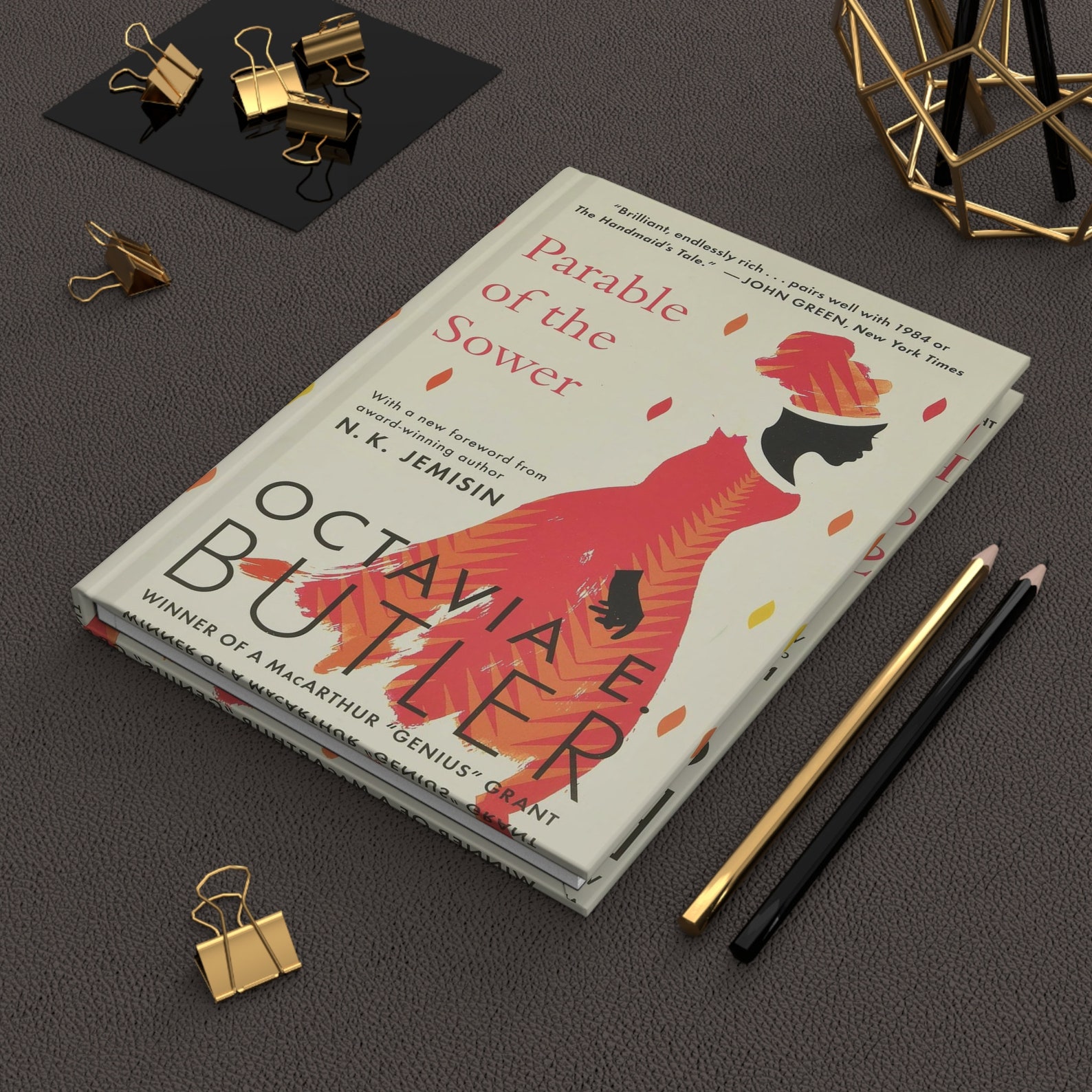 Octavia E. Butler's Parable of the Sower Notebook, Book Journal ...