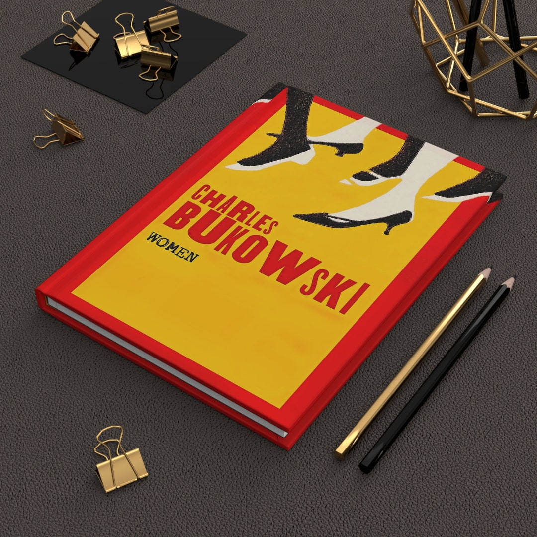 Charles Bukowski's Women Notebook, Book Journal, Hardcover Notebook ...