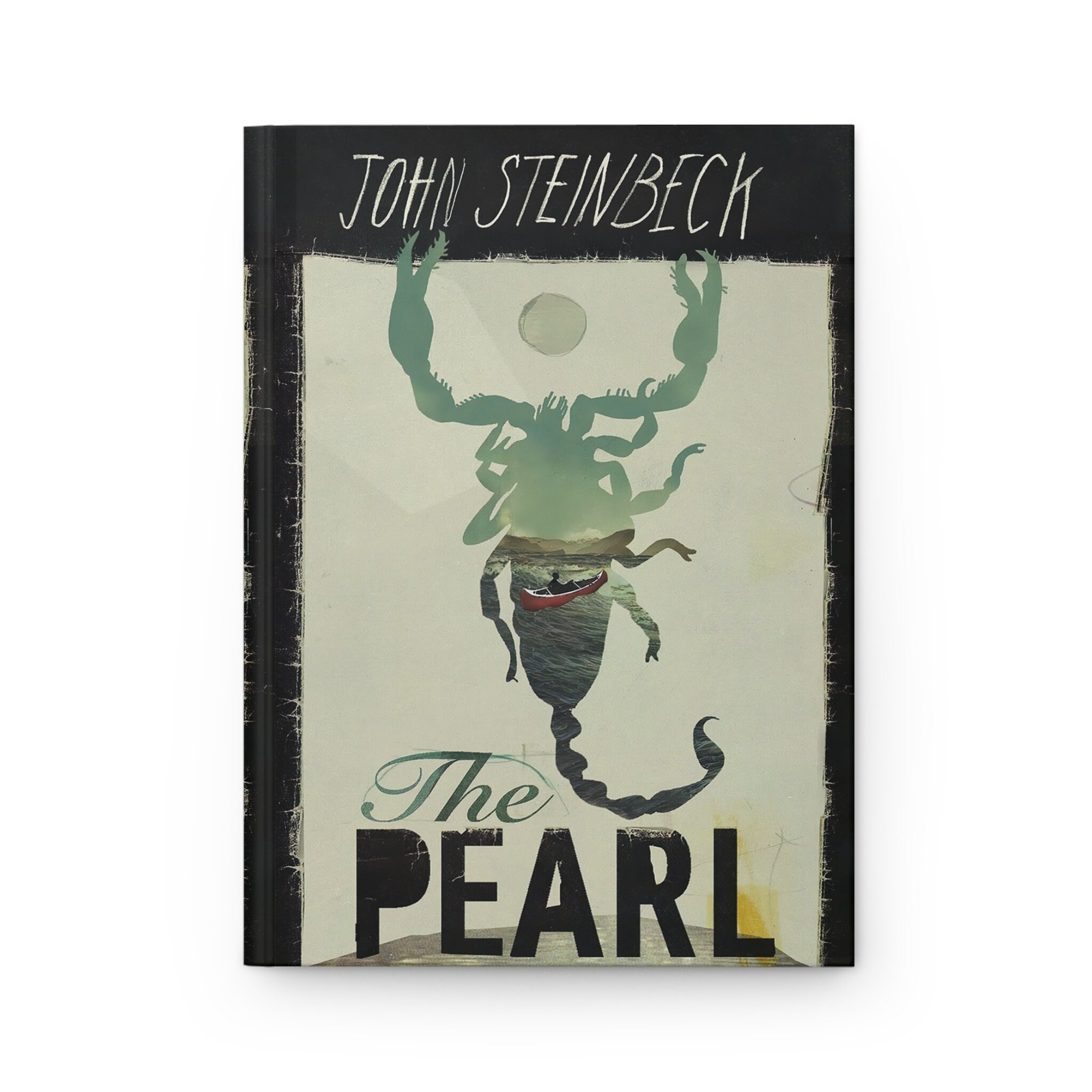 John Steinbeck's the Pearl Notebook, Book Journal, Hardcover Notebook ...