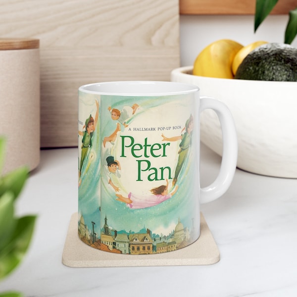 Peter Pan Mug - Etsy
