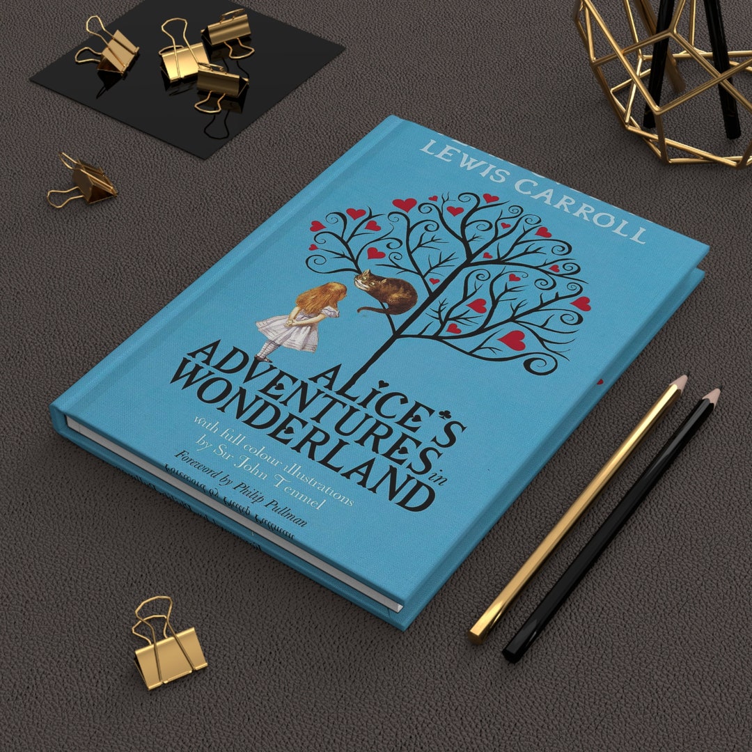Lewis Carroll's Alice's Adventures in Wonderland Notebook, Book Journal ...