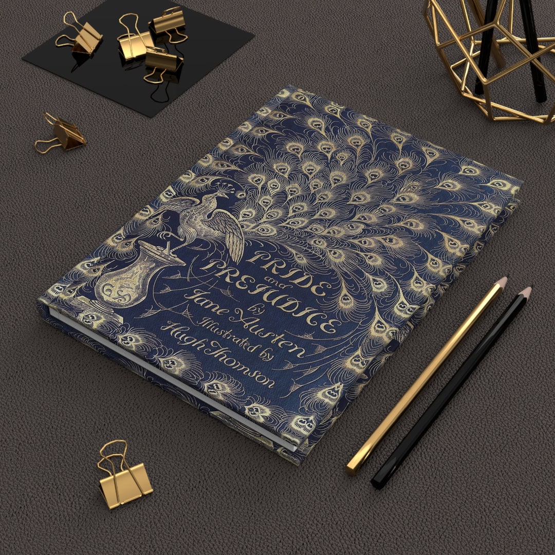 Jane Austen's Pride and Prejudice Journal Notebook, Book Journal ...