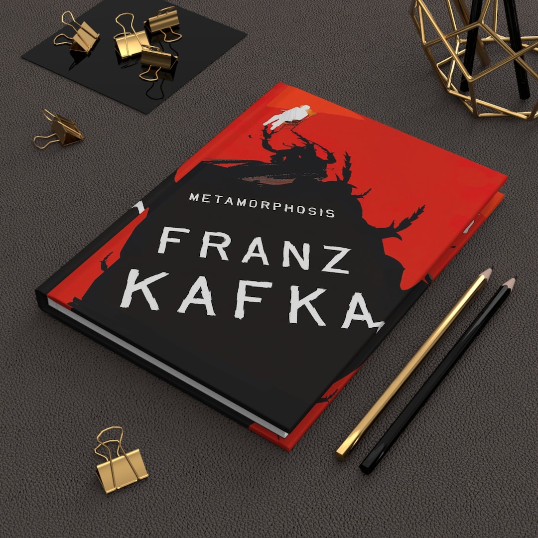 Franz Kafka's the Metamorphosis Notebook, Book Journal, Hardcover ...