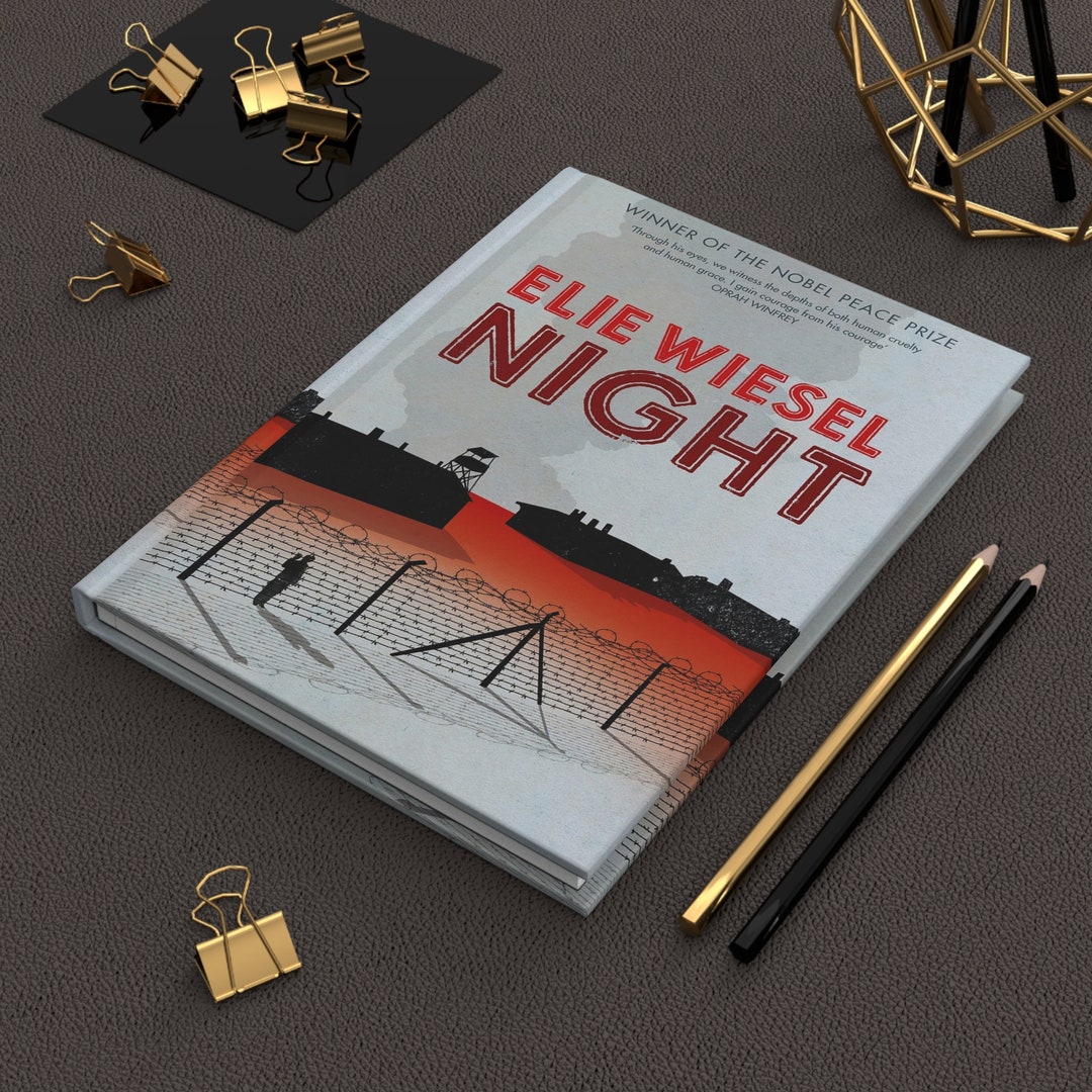 Elie Wiesel's Night Notebook, Book Journal, Hardcover Notebook, Book ...
