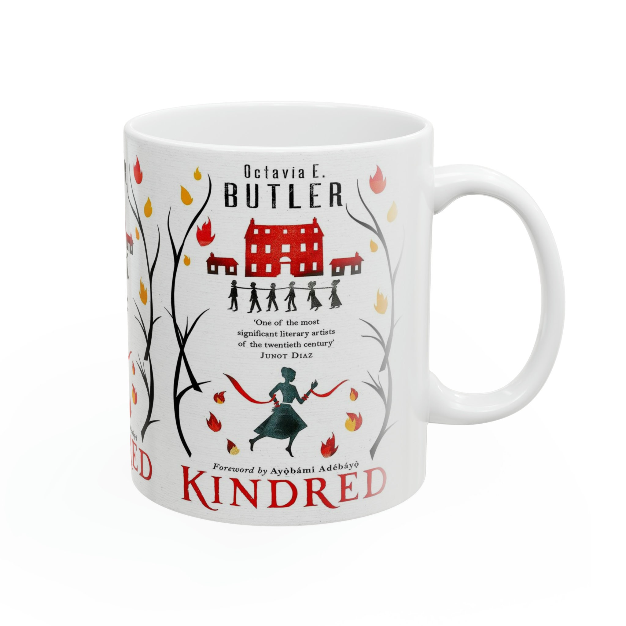 Octavia E. Butler's Kindred Book Cover Coffee Mug, Book Mugs, Coffee ...