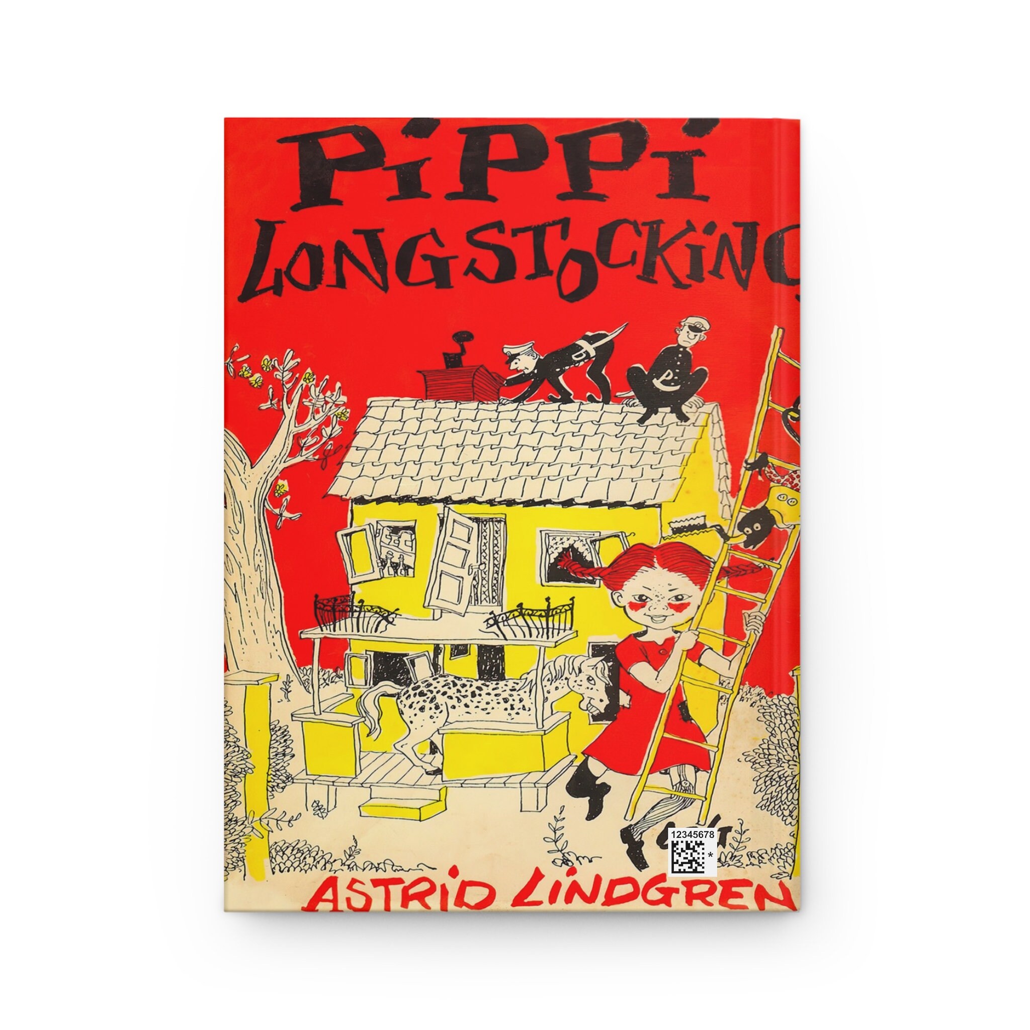 Astrid Lindgren's Pippi Longstocking Notebook, Book Journal, Hardcover ...