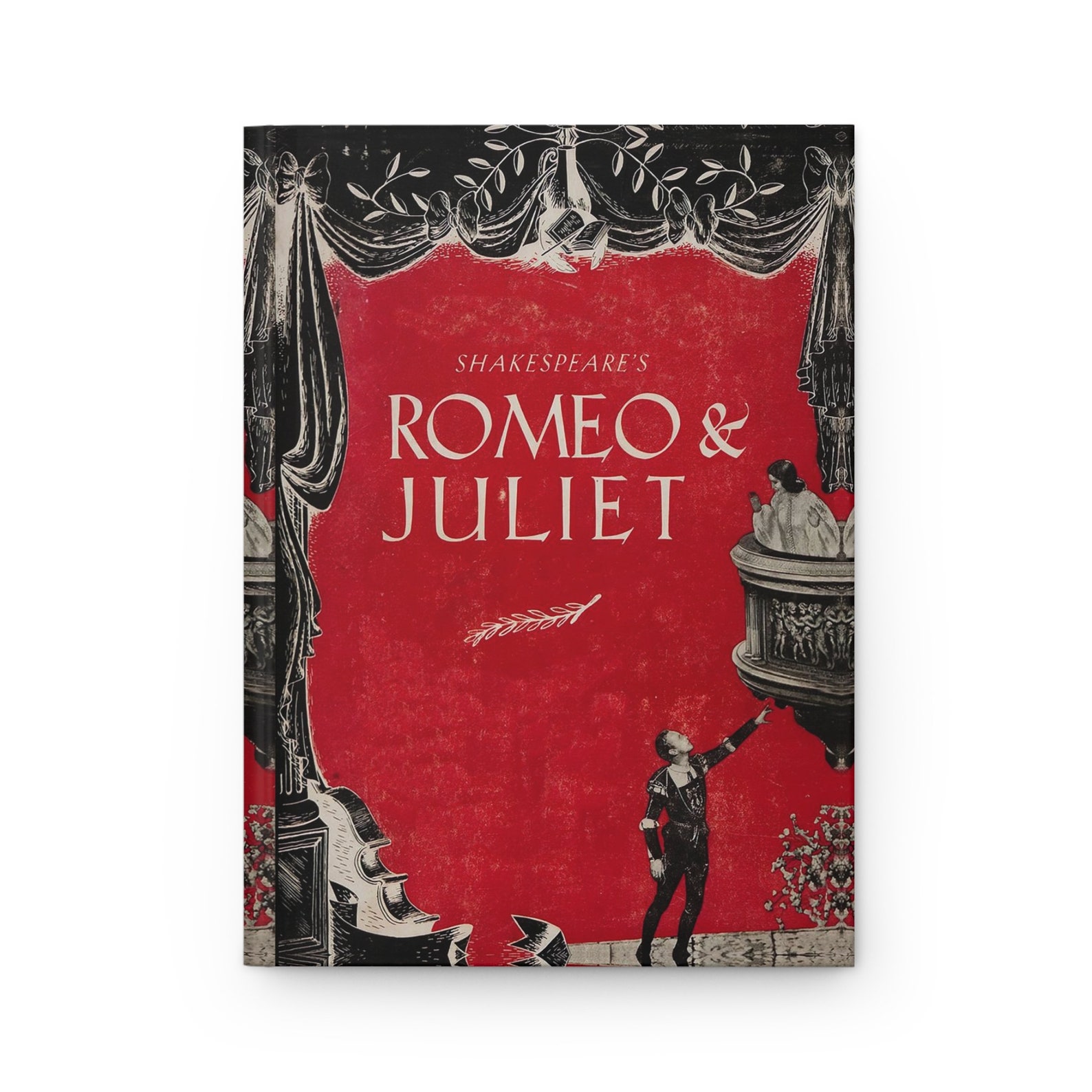 William Shakespeare's Romeo and Juliet Journal Notebook, Book Journal ...