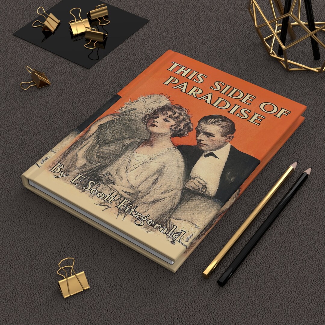 F. Scott Fitzgerald's This Side of Paradise Notebook, Book Journal ...