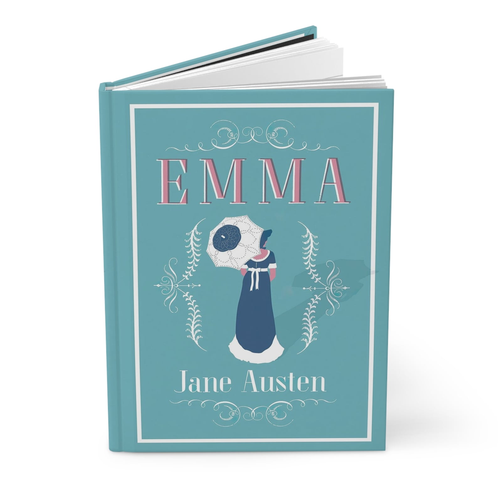 Jane Austen's Emma Notebook, Book Journal, Hardcover Notebook, Book ...