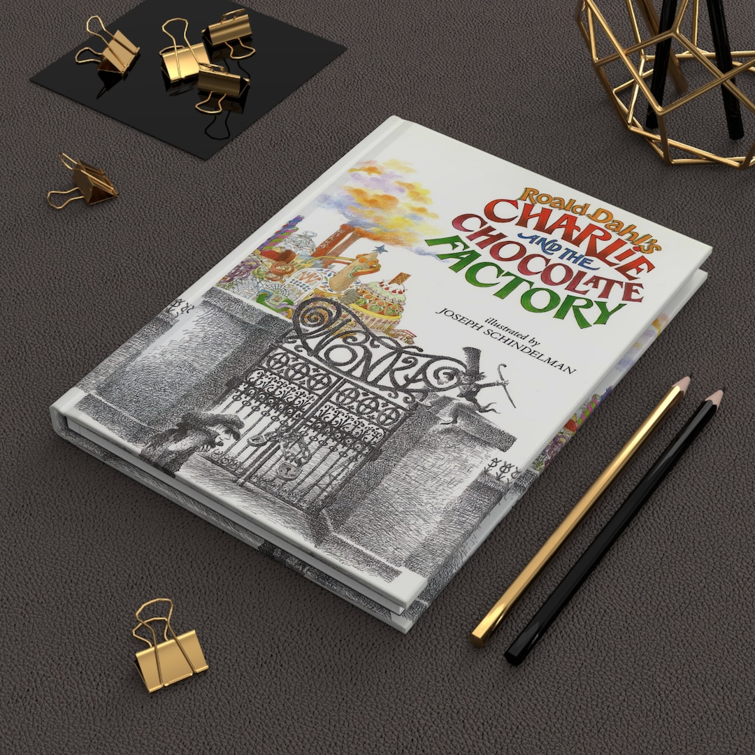 Roald Dahl's Charlie and the Chocolate Factory Notebook, Book Journal ...