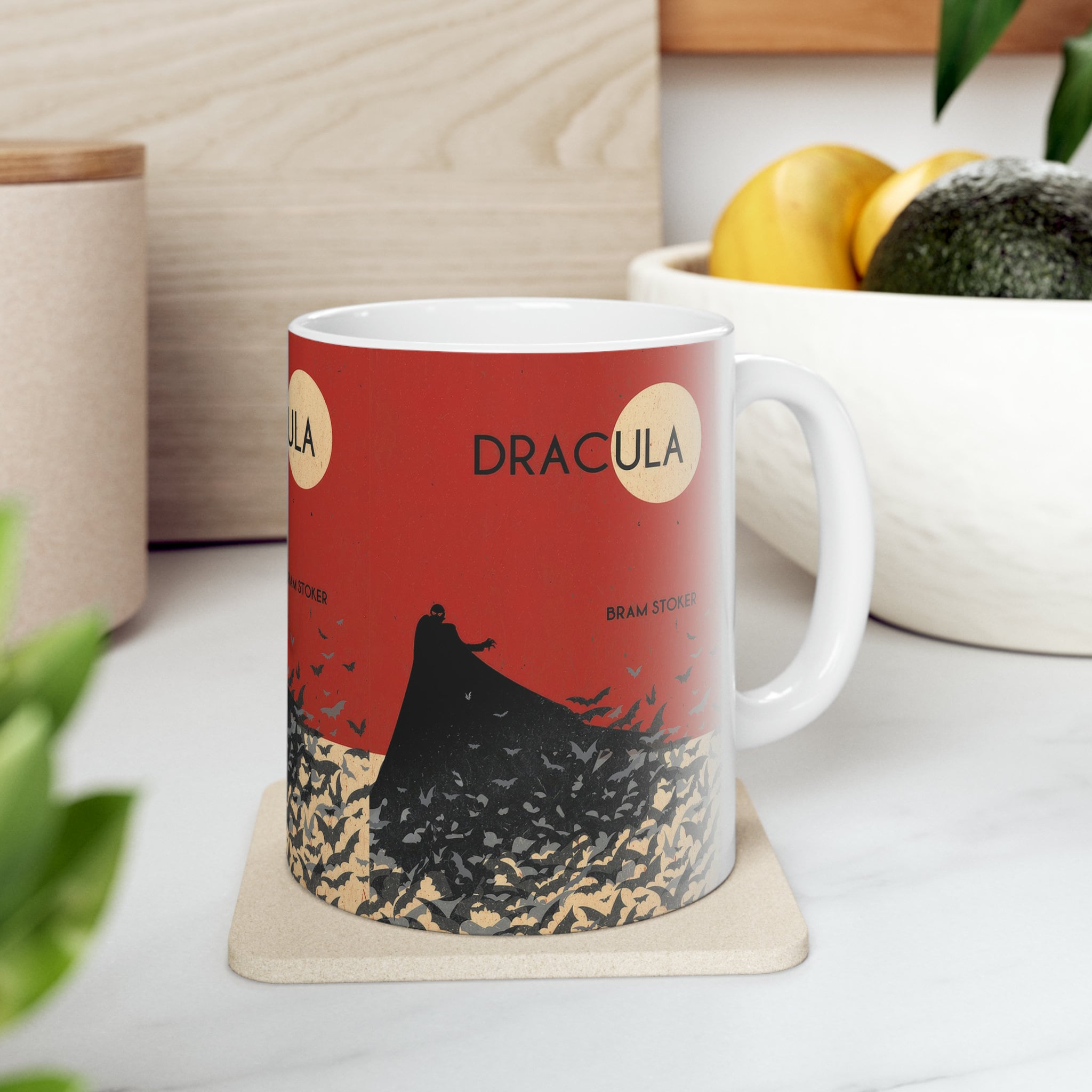 Bram Stoker's Dracula Coffee Mug, Book Mugs, Coffee Cup, Ceramic Mug ...
