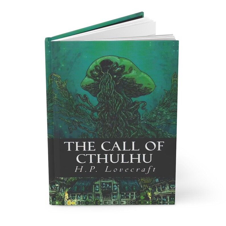 H. P. Lovecraft's the Call of Cthulhu Notebook, Book Journal, Hardcover ...