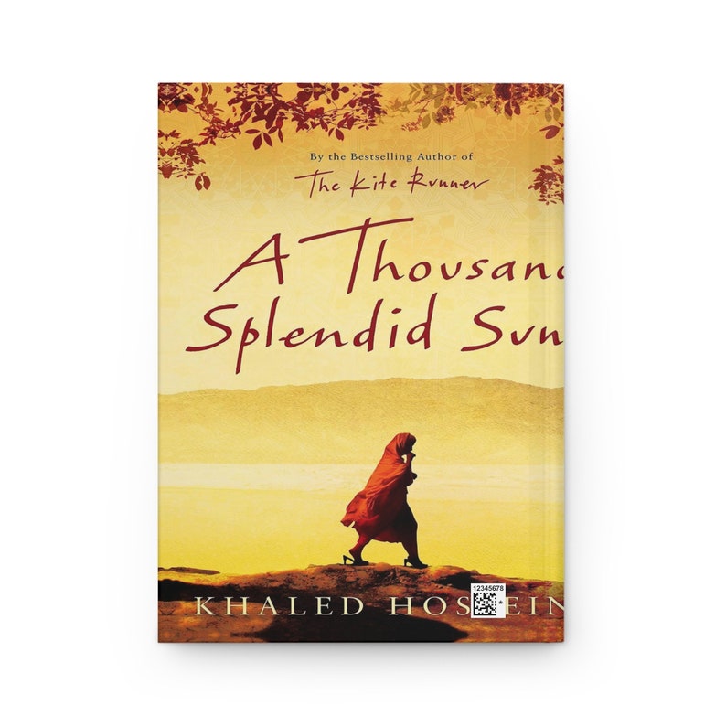 Khaled Hosseini's A Thousand Splendid Suns Notebook, Book Journal ...