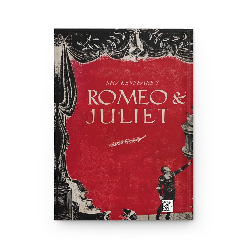 William Shakespeare's Romeo and Juliet Journal Notebook, Book Journal ...