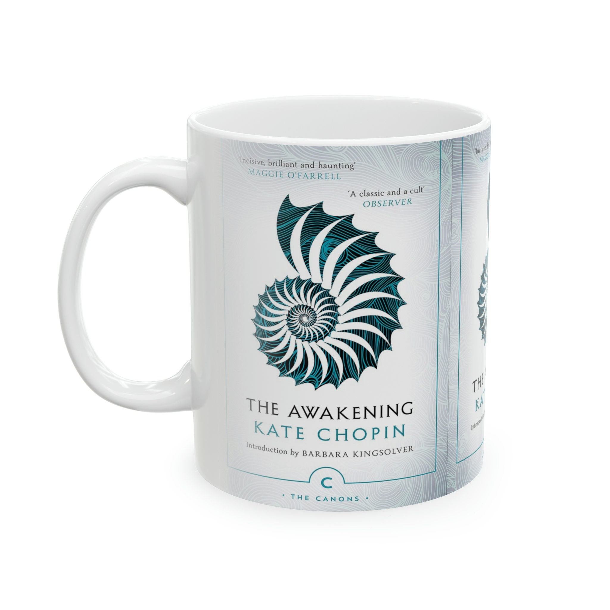 Kate Chopin's the Awakening Coffee Mug, Book Mugs, Coffee Cup, Ceramic ...