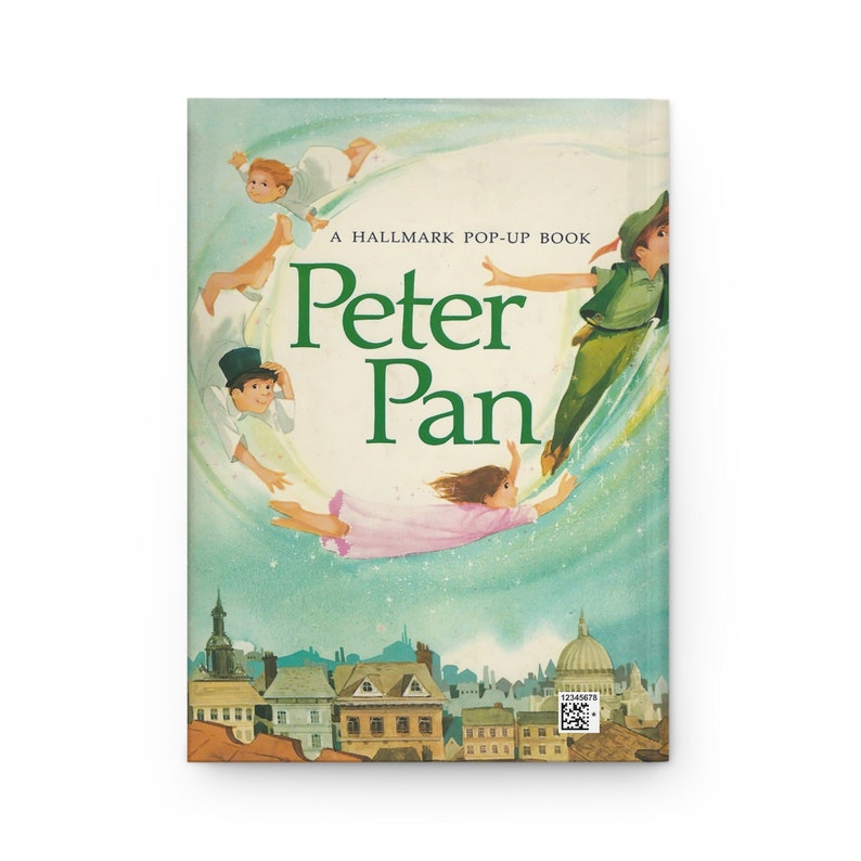 J. M. Barrie's Peter Pan Notebook, Book Journal, Hardcover Notebook ...