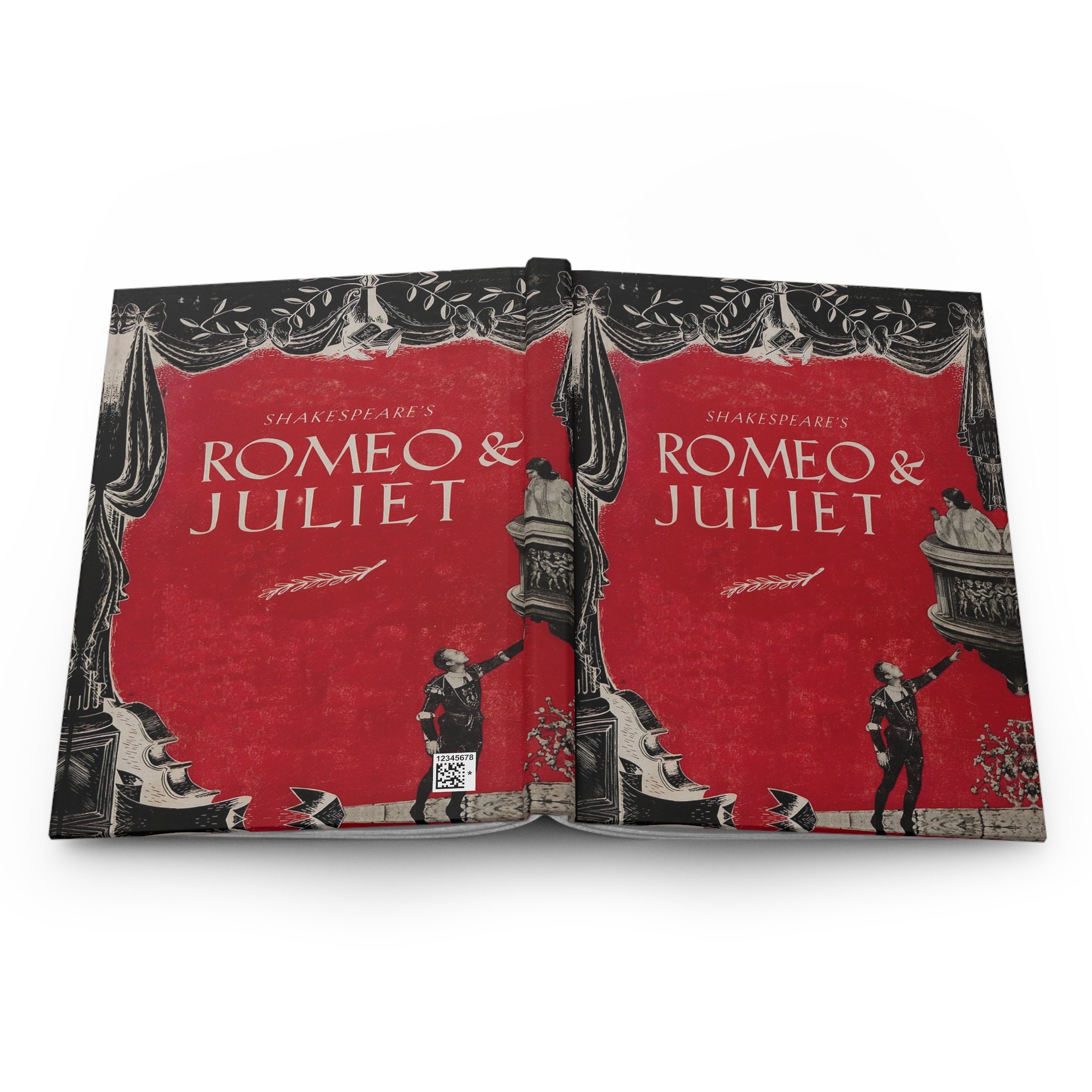 William Shakespeare's Romeo and Juliet Journal Notebook, Book Journal ...