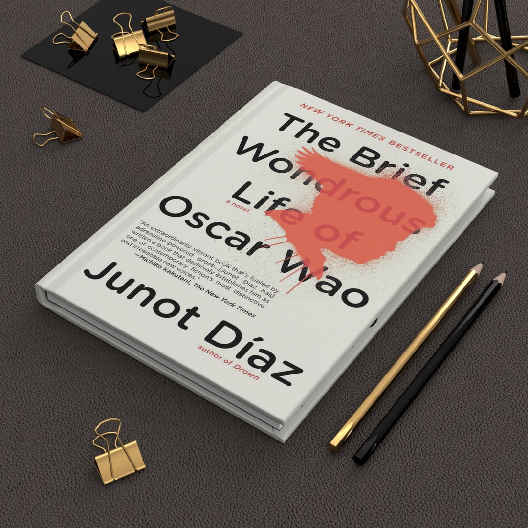 Junot Díaz's the Brief Wondrous Life of Oscar Wao Notebook, Book ...
