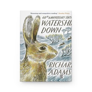 Richard Adams's Watership Down Notebook, Book Journal, Hardcover ...