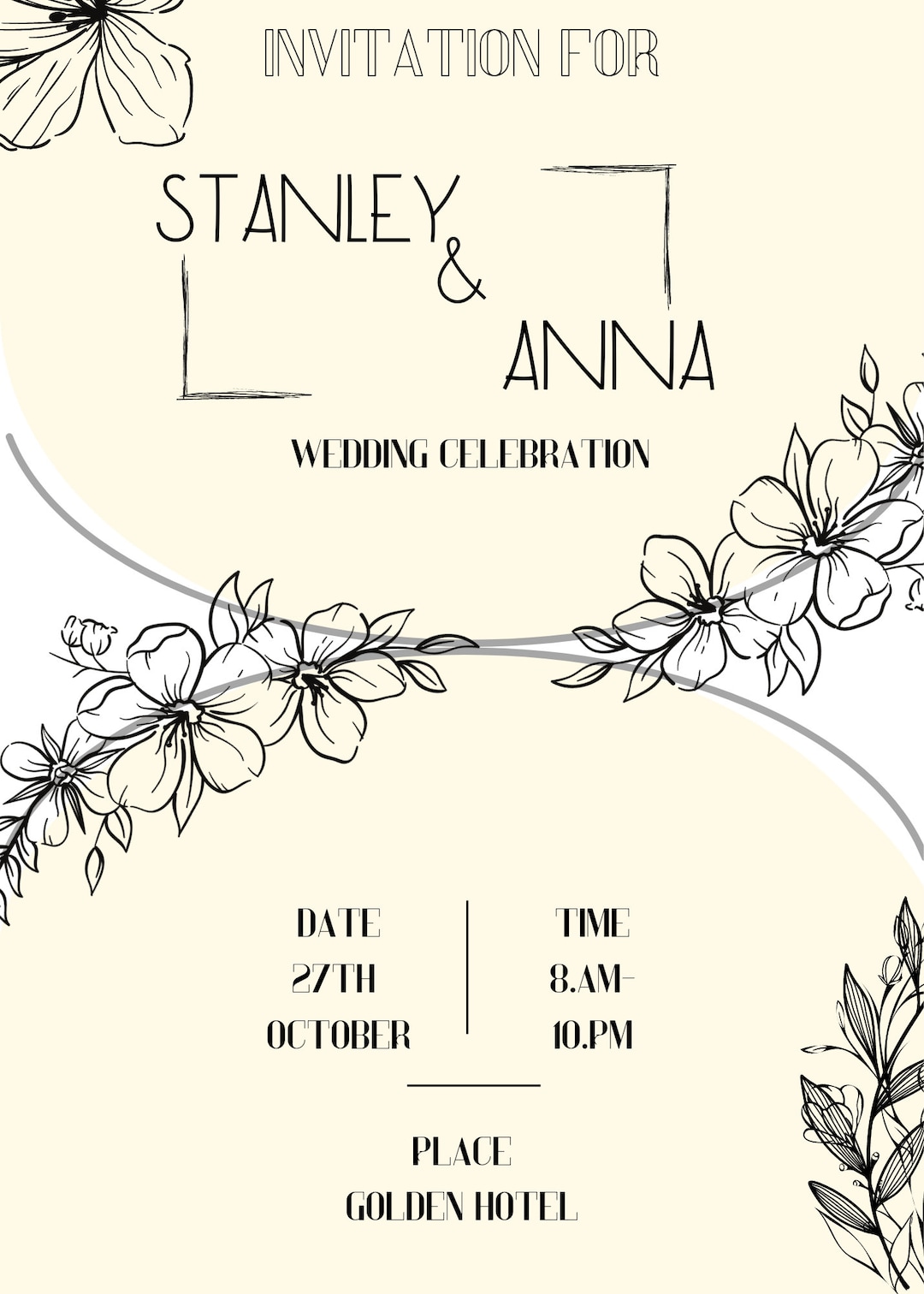 INVITATION CARD - Etsy