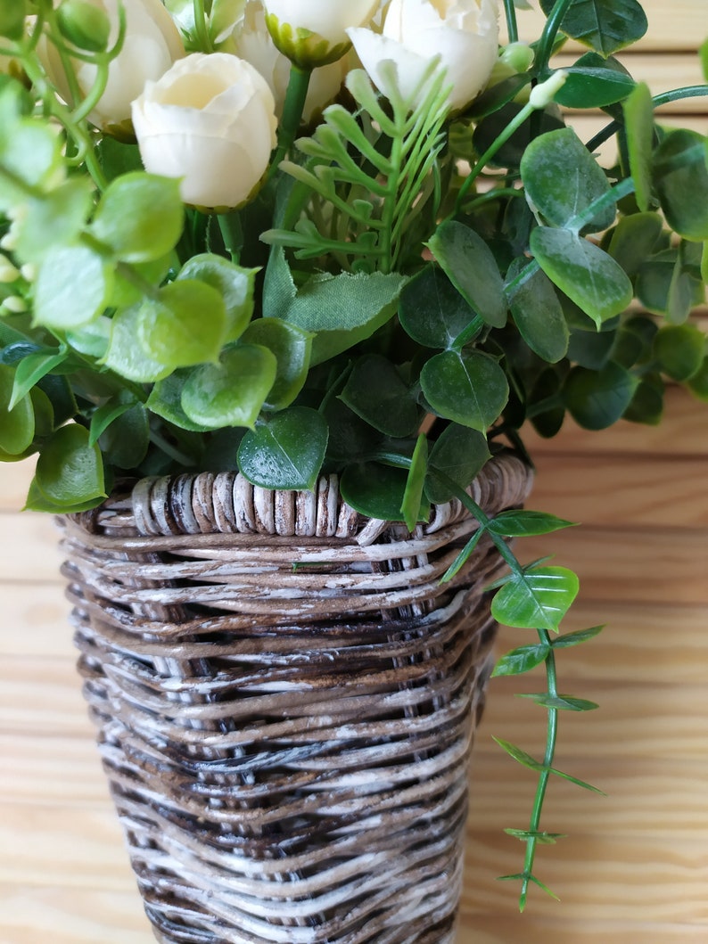 Hanging Flower Basket, Vertical Garden Organizer, Seasonal Flower ...