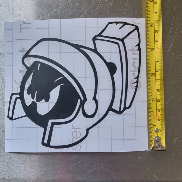 Marvin the Martian Sticker - Etsy