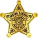 Sheriff Star Stickers 500 Custom Junior Deputy Stickers 5pt Star Gold ...