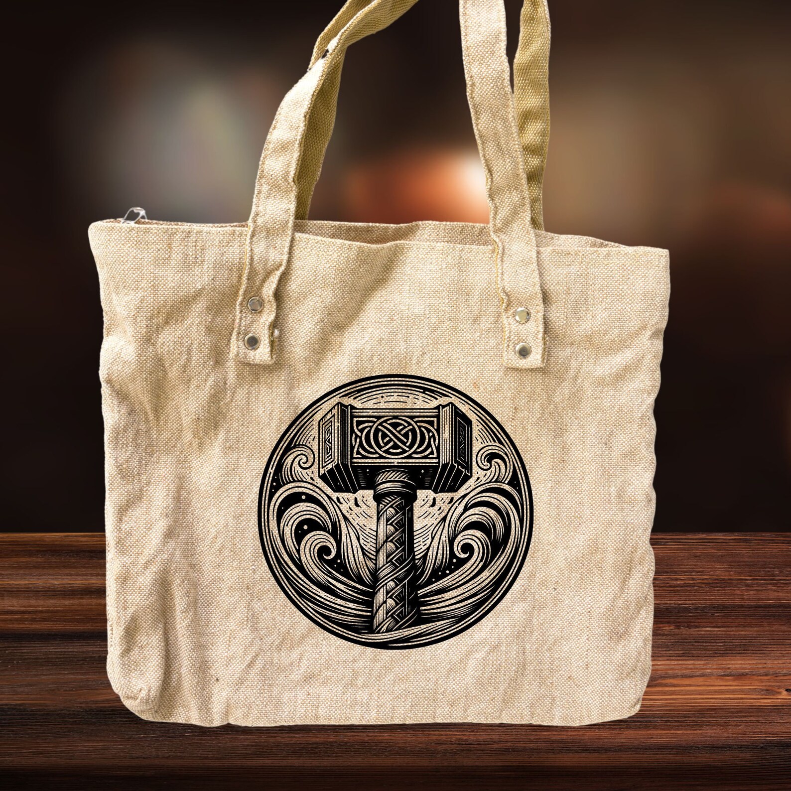 Viking Thor Hammer SVG: Perfect for Laser Engraving, Mug and Cup, T ...