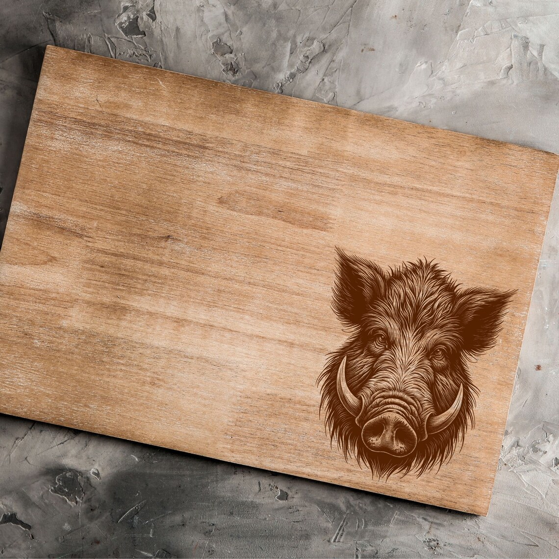 WILD BOAR HEAD and Animal Lovers Wild Pig Png, Dxf, Svg, Lbrn2 File ...