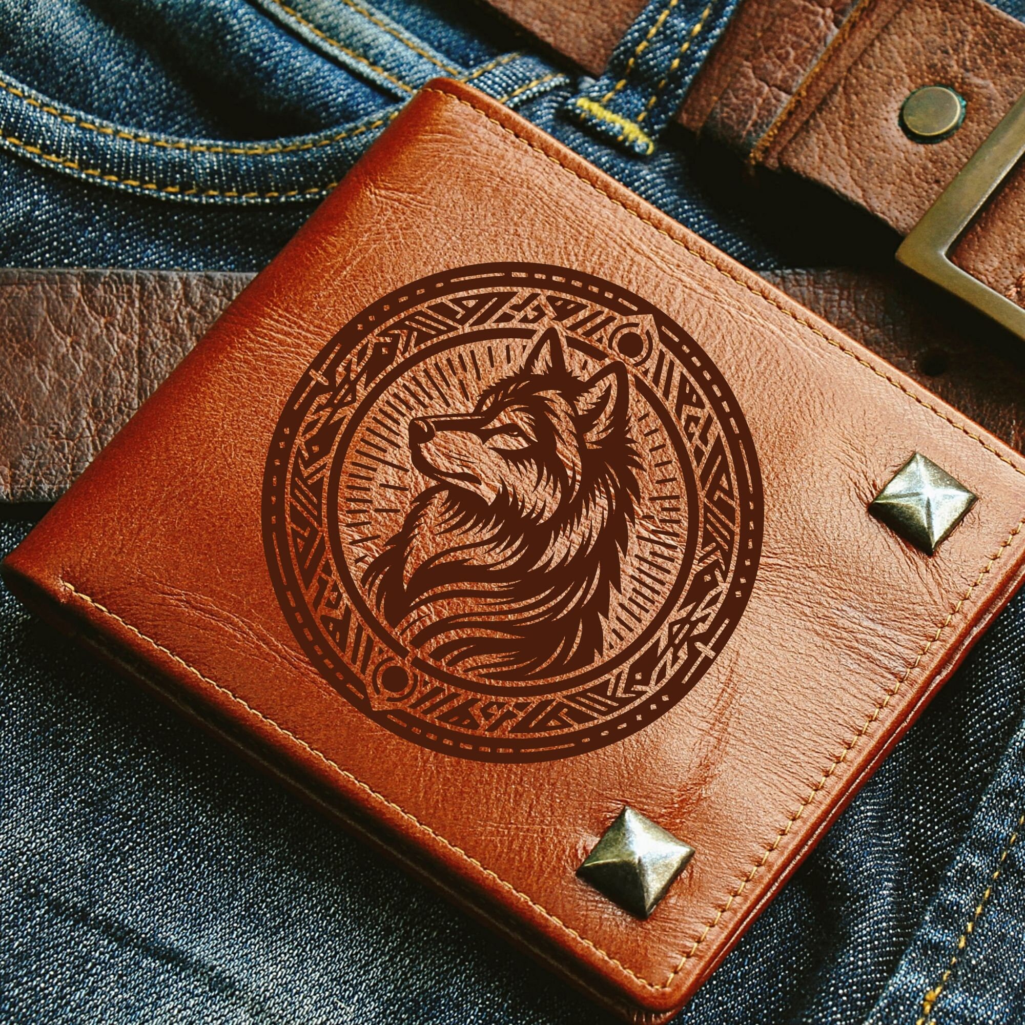 NATIVE AMERICAN WOLF Svg Tribal Zodiac Design for Mugs, Coasters ...