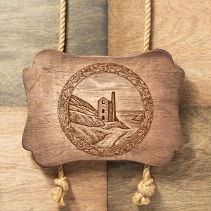 Cornish Tin Mines SVG Explore the Abandoned Mines of Cornwall Laser ...