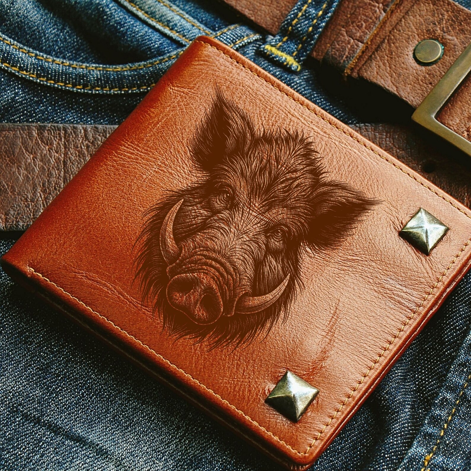 WILD BOAR HEAD and Animal Lovers Wild Pig Png, Dxf, Svg, Lbrn2 File ...