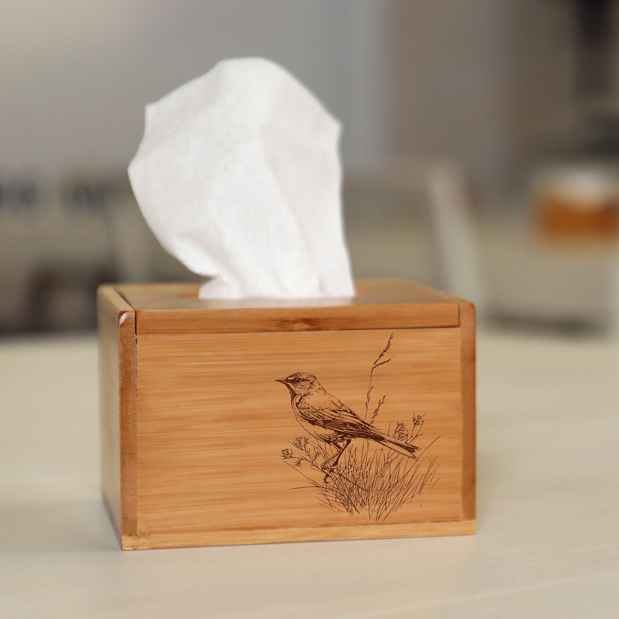 SPRING BIRD SVG Branch With Bird Svg for Laser Cutting, Black Bird ...