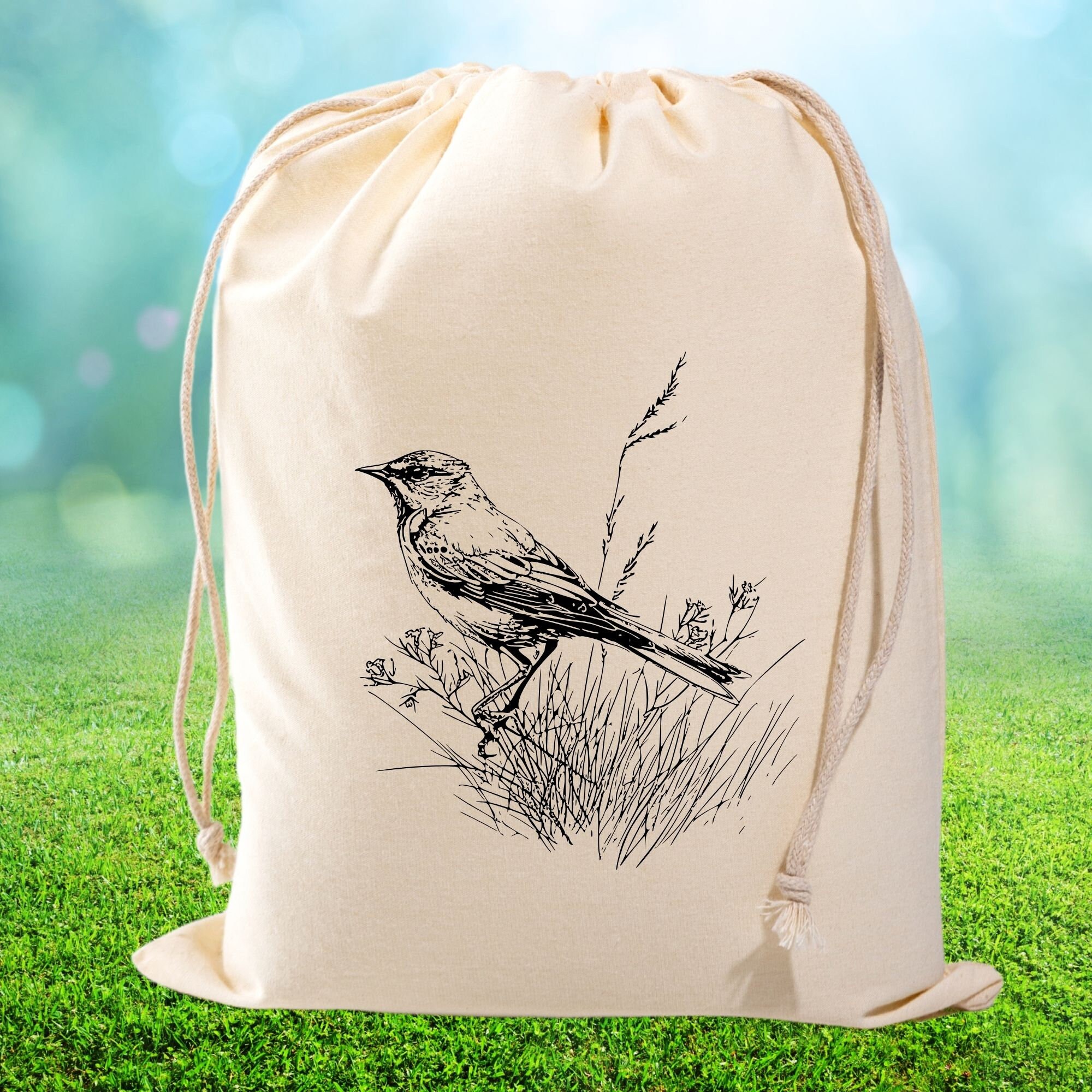 SPRING BIRD SVG Branch With Bird Svg for Laser Cutting, Black Bird ...