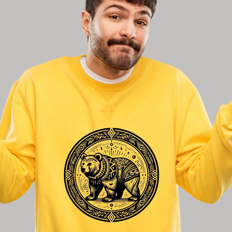 Wilderness Bear Native American SVG Indian Tribal Theme Design Perfect ...