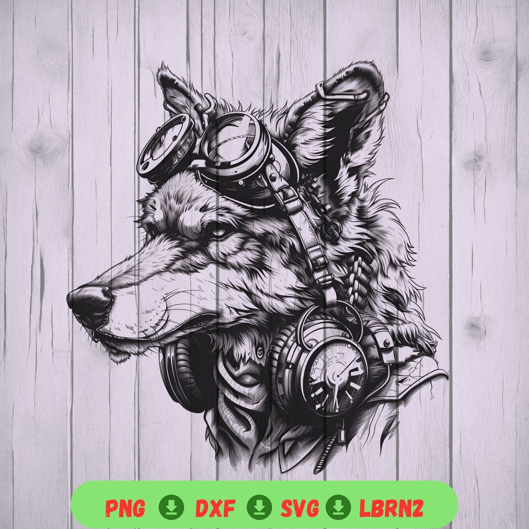 WOLF SVG FILE Wolf Head Svg, Wolf Svg for Shirt, Wolf Tumbler Svg, Wolf ...