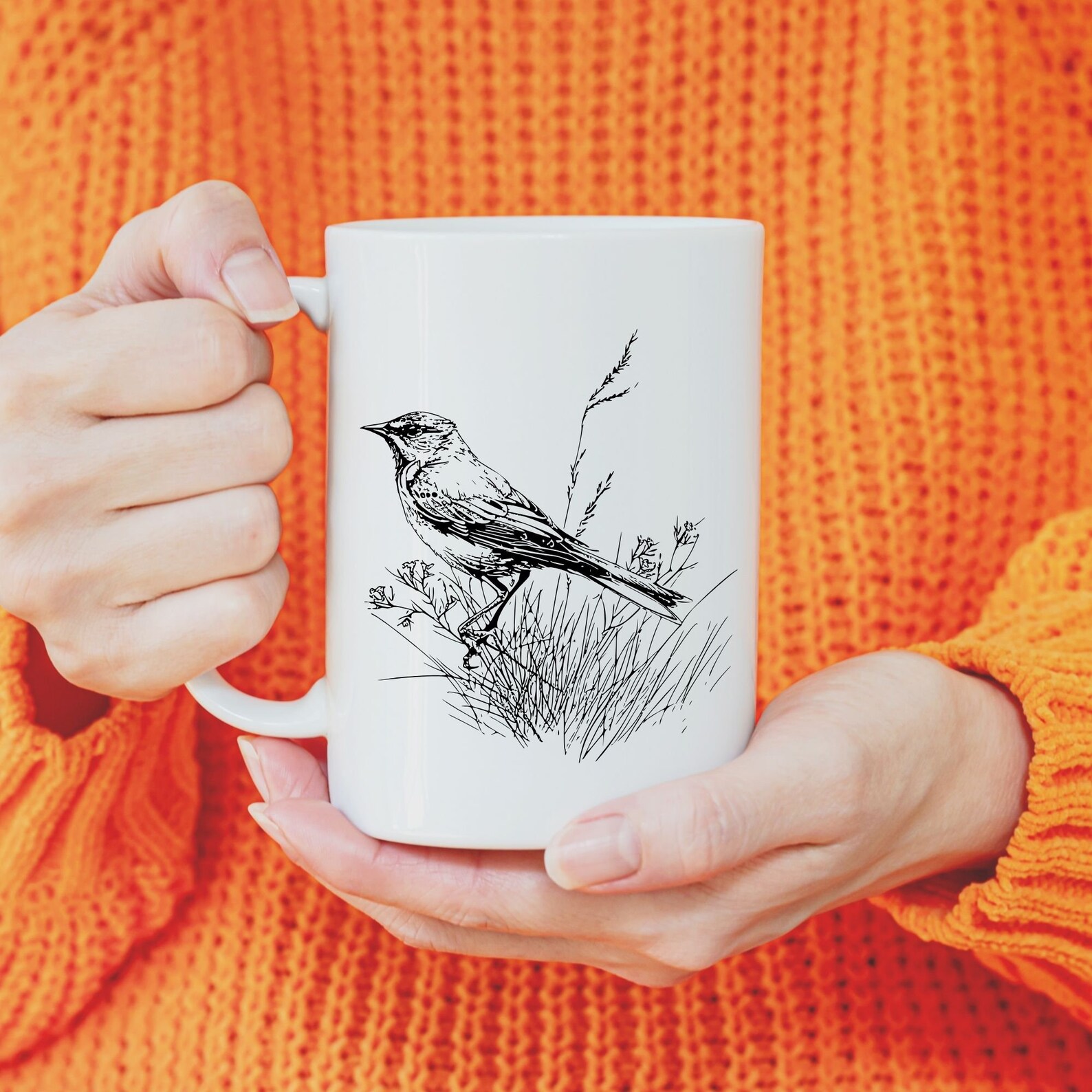 SPRING BIRD SVG Branch With Bird Svg for Laser Cutting, Black Bird ...