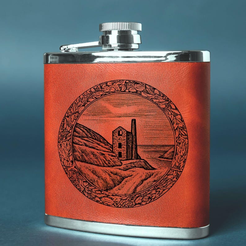 Cornish Tin Mines SVG Explore the Abandoned Mines of Cornwall Laser ...