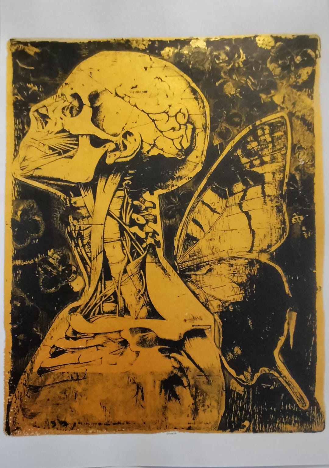 Monotype - Time Passes - Etsy