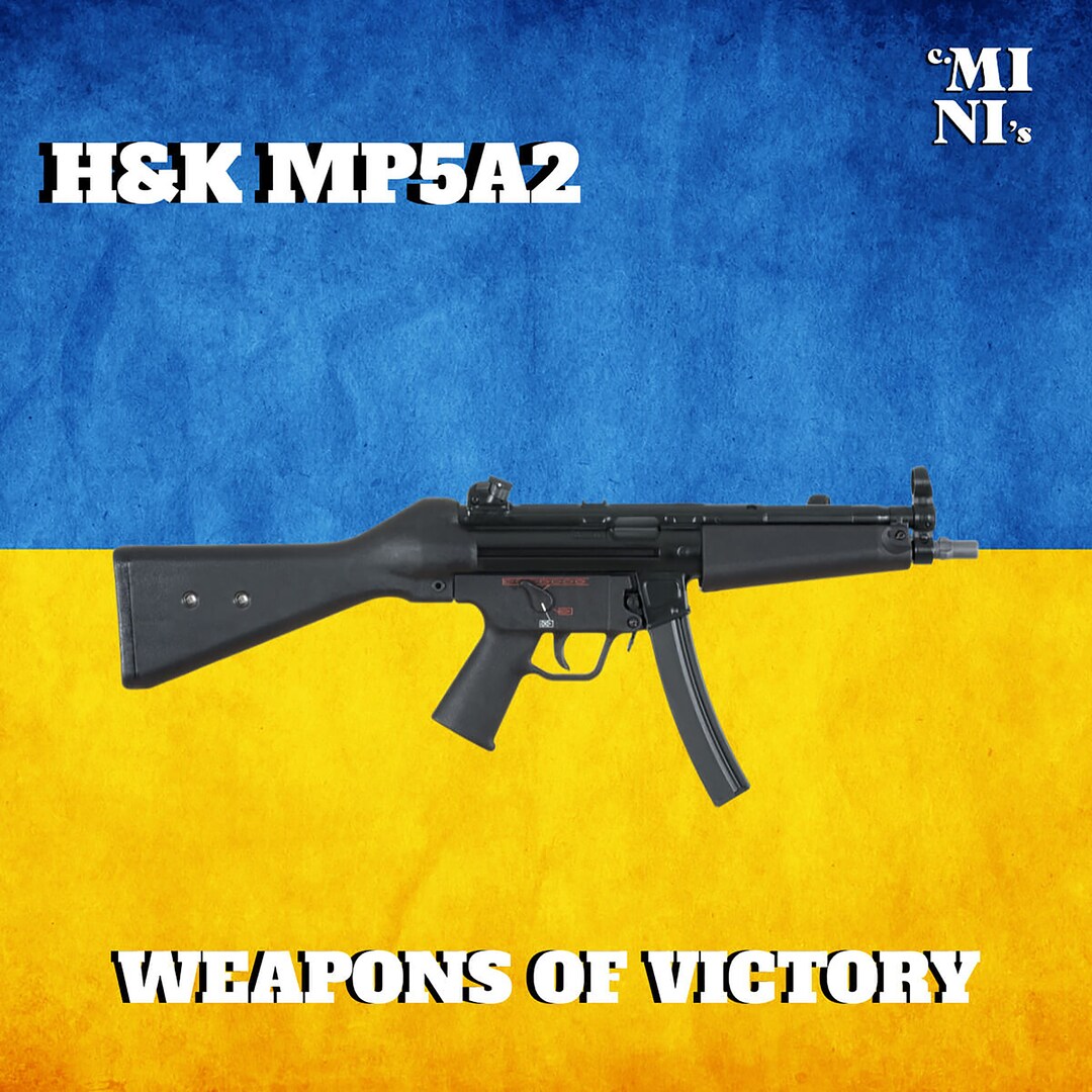 Scale Model HK MP5A2 Submachine Gun 3D Printed STL Pack, Custom Action ...