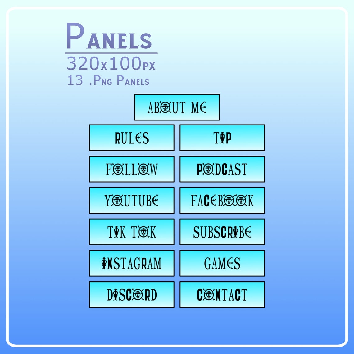 ONE PIECE Stream Overlay Pack, One Piece Overlay Animated, Anime ...