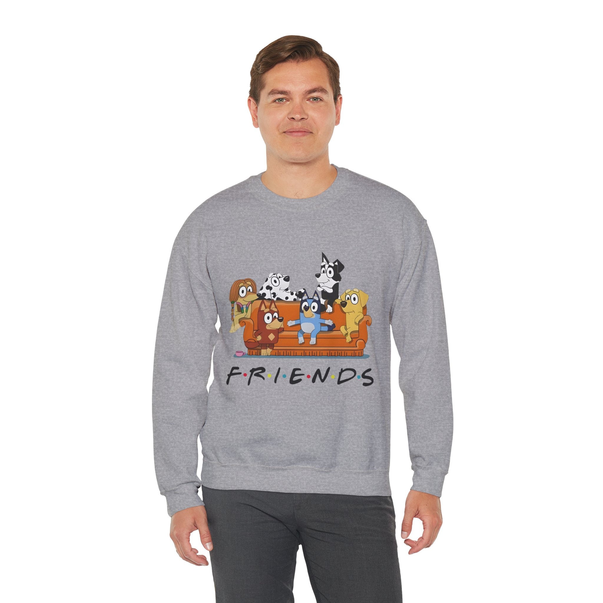 Bluey Friends Couch Unisex Heavy Blend™ Crewneck Sweatshirt - Etsy