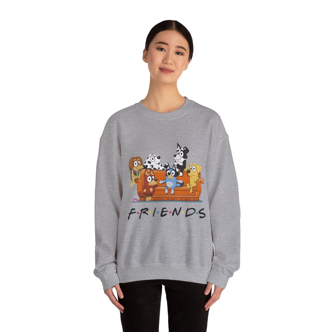 Bluey Friends Couch Unisex Heavy Blend™ Crewneck Sweatshirt - Etsy