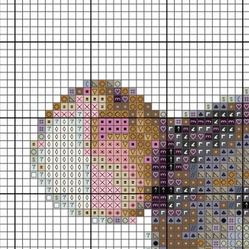 Cute Little Mice, Cross Stitch Pattern PDF, Love Cross Stitch ...