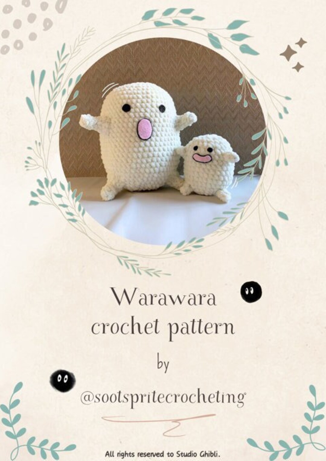 Warawara PDF Pattern - Etsy