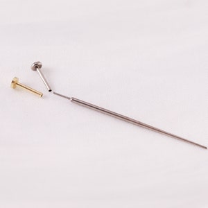 Threadless Insertion Pin, Easy Jewelry Insertion Tool, Titanium Pin ...